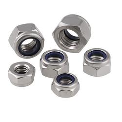 Promo Mur Nilon Nylon Lock Nut M3 M4 M5 Stainless SUS304 SS 304 Anti Karat - M3 - Kota Bandung ...