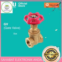 Jual GATE VALVE 1/2" WESTPEX Bras Stop Kran Besi PUTAR Drat Dalam GV 1/ ...