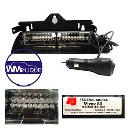 Jual Federal Signal Viper S2 Dashboard Strobo Light 18 Mode 16W Ori ...