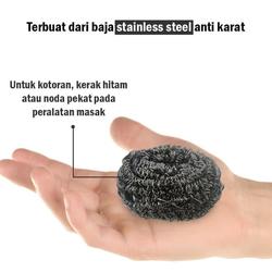 Promo 3M Scotch Brite Sabut Stainless Sabut Kawat Cuci Piring ID SS ...