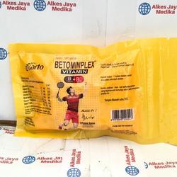 Jual Betominplex Vitamin B Complex + B12 (100 Kapsul) (Botol) & (Sachet ...