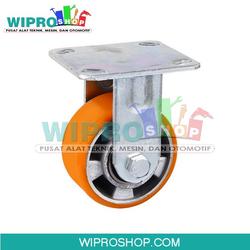 Jual Roda PU Heavy Duty Aluminium Core Rigid Size 4 Inch - Wipro ...