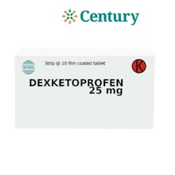 Jual DEXKETOPROFEN 25MG 1 STRIP 10 TABLET / ANTI NYERI / ANTI IFLAMASI ...