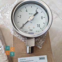 Jual Pressure gauge WIKA type 232 50 100 10 bar 1/2" NPT - Kab ...