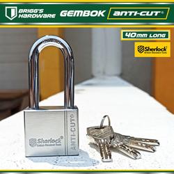 Jual Gembok Original Sherlock Tools ANTI CUT 50 mm Panjang - Kota Semarang - SHERLOCK TOOLS ...