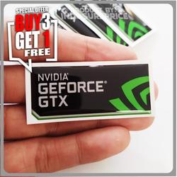 Jual Stiker Motor/ Mobil Timbul Aksesoris Casing PC NVIDIA GTX PANJANG ...