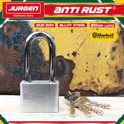 Jual SHERLOCK Gembok ANTI RUST 60 mm panjang-Stainless Steel 304 anti ...