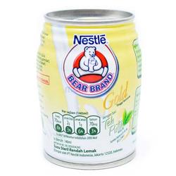 Jual Nestle Susu Bear Brand Gold White Malt / White Tea / Susu Beruang 24pc - White Tea ...