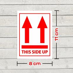 Jual Sticker Label Pengiriman Stiker This Side Up 11x8 cm (1 Roll/ 200 ...