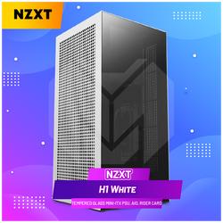 Jual NZXT H1 Black Tempered Glass Mini-ITX Case with PSU, AIO, Riser ...