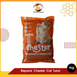 Jual Chester Cat Food Tuna All Stage 1kg Repack Makanan Kucing Mirip ...