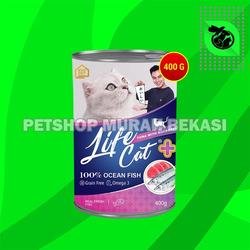 Jual Makanan Basah Kucing Life cat Plus Wet Food Kaleng 400gr - Real ...