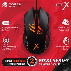 Promo JETE-X Mouse Gaming MSX1 RGB Wired 6 Programmable Buttons ...