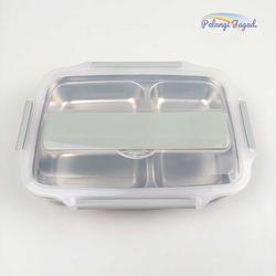 Promo Lunch Box Kotak Makan Stainless Steel Bekal Meal Box Container ...