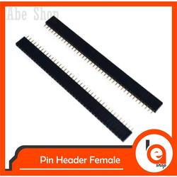 Jual Pin Header Female Strip Single Row 1x40 Hitam - Kota Depok ...
