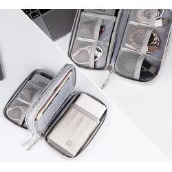 Jual A09 TAS GADGET TRAVEL 2 LAYER PREMIUM ORGANIZER BAG HANDPHONE ...