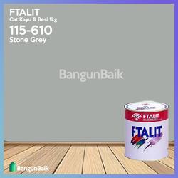Jual Kansai FTALIT 608 Traffic Grey 1kg / Cat Kayu dan Besi FTALIT 115 ...