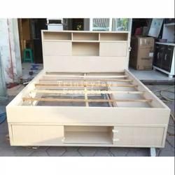 Promo Tempat Tidur Ranjang Jati Minimalis Laci 180x200 ...