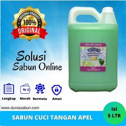 Promo GROSIR Toppas Sabun Cuci Tangan / Hand Soap 5 Liter (jasmine/Apel ...