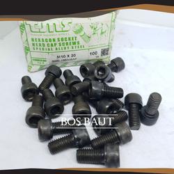 Jual Baut L Socket Baja 12.9 M10 x 25 Hitam - Kota Surabaya - Bos Baut Bibis | Tokopedia