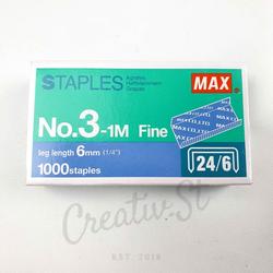 Jual isi staples max no 3-1m 24/6 - isi staples besar ORI - Jakarta ...