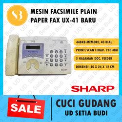 Jual Mesin Facsimile Kertas HVS / Plain Paper Fax Sanyo SFX-211H Baru Gres - Kota Surabaya - U.D ...
