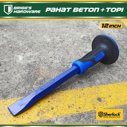 Jual Pahat Batu Beton Cold Chisel Sherlock Betel Baja 10 inch - Kab ...