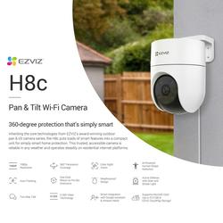 Promo Ezviz H8c 2MP Smart Home IP Camera CCTV Outdoor w/SD Card 64/128 ...