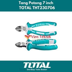 Jual TOTAL THT230706 Tang Potong 7 Inch - Diagonal Cutting Pliers ...