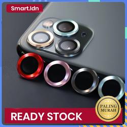 Jual Kaca Tempered Pelindung Lensa Kamera iPhone 11 12 13 Cincin Logam ...