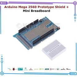 Jual 👑 Arduino Mega 2560 Terminal Shield PCB Prototype Terminal Block ...
