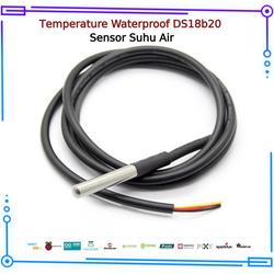 Jual DS18B20 Waterproof Temperature Sensor Suhu 1M 2M 3M 5M - 1M - Kota ...