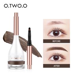 Jual O.TWOO Eyebrow Dying Cream Natural Shaping waterproof Eyebrow ...