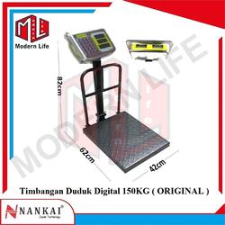 Jual Timbangan Duduk Digital Rail Nankai 150Kg / Timbangan Digital Nankai - Kota Medan - Anjioy ...