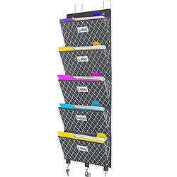 Promo Sutinban Over The Door File Organizer, Hanging Wall Mail ...