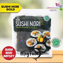 Jual Java Super Food Sushi Nori Seaweed Rumput Laut Panggang 10 Lembar ...