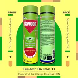 Jual TUMBLER THERMOS T1 CUSTOM BAYGON NEW - BAYGON HITAM - Kota Bandung ...