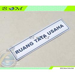 Jual stiker sticker tulisan label tempat ruangan penitipan barang ...