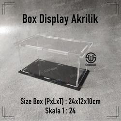 Jual Box Display Acrylic Kotak Akrilik 10x5x5 cm Diecast Showcase ...