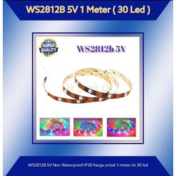 Jual RGB Smart LED Strip IP30 WS2812b 60 mata permeter (1meter - 60 led ...