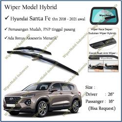 Promo Wiper Hybrid Hyundai Santa Fe 2021 2022 2023 2024 Kab Klaten