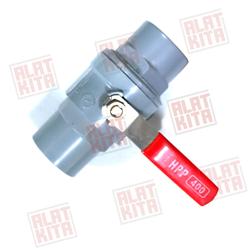 Jual BALL VALVE MDN PVC 1 INCH STOP KRAN GAGANG HANDLE BESI STAINLESS STEEL - Kota Surabaya ...