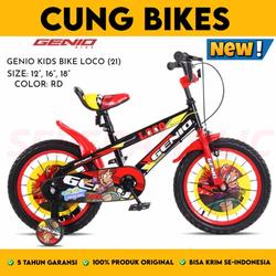 Jual Sepeda Anak Laki BMX 16 inch GENIO LOCO by United Bike - Orange ...