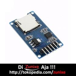 Jual [CNC] MICRO SD CARD MINI TF READER SLOT READ WRITE SPI MODULE ...