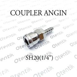 Jual COUPLER SH 20 SH20 Sambungan Selang Angin Kompresor Quick Conector 1/4 - Kota Bandung ...
