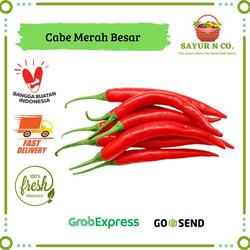 Jual Cabe Cabai Merah Besar Lokal 1 Kg - Segar setiap hari - 250 GR ...