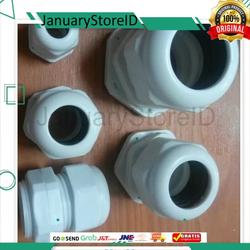 Jual Kabel Gland PG-9 / Cable Gland PG9 / Glen PG 9 / PVC PG-9 Hitam ...