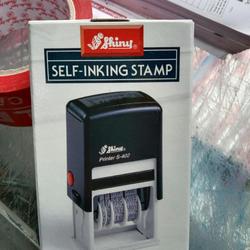 Jual Cetak Stempel Received Tanggal 2 Warna | Cetak Stempel Shiny ...