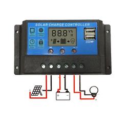 Jual SCC PWM 10A 20A 30A 40A 50A 60A solar charge controler MPPT PowMR ...
