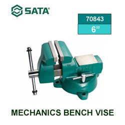 Jual RAGUM CATOK MEJA BESI 70843 MECHANICS BENCH VISE 6" INCH SATA ...